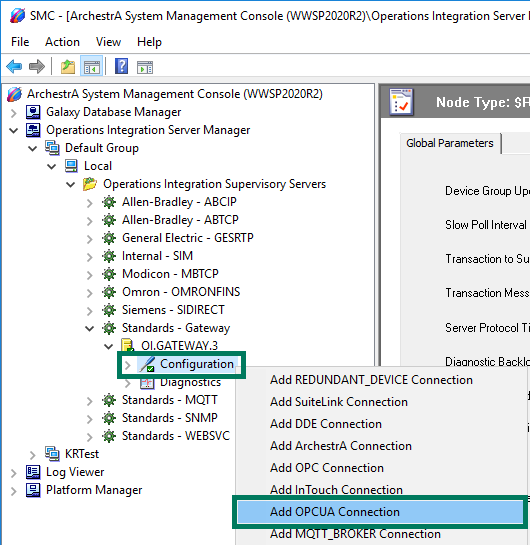 AVEVA System Platform to TOP Server via OPC UA Expands Connectivity