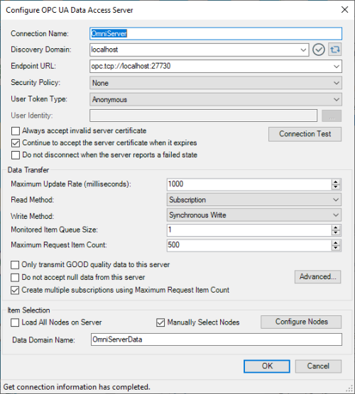 Exploring OPC UA - Configuring Cogent DataHub OPC UA Client & Server