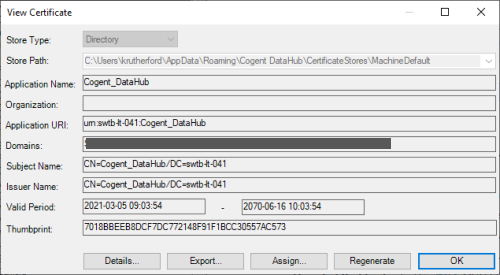 Exploring OPC UA - Configuring Cogent DataHub OPC UA Client & Server