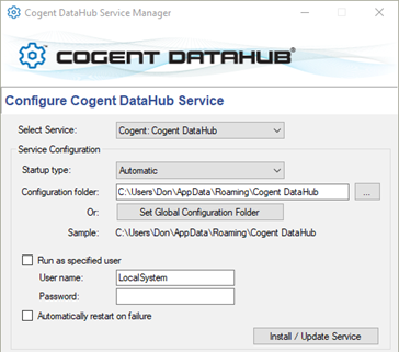 Tech Support Corner: Running / Maintaining Cogent DataHub as a Service