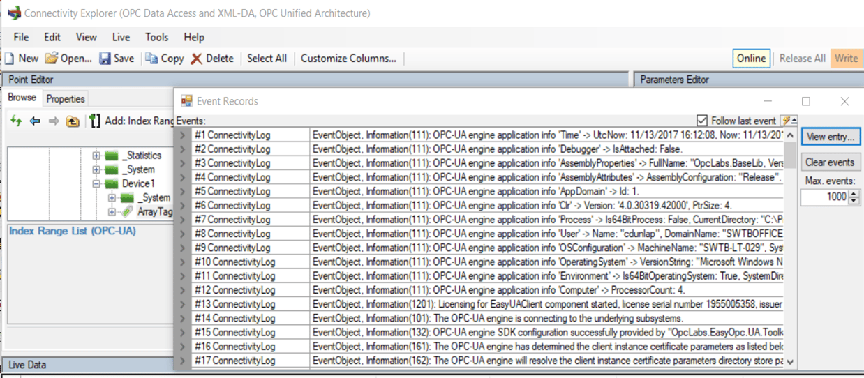 OPC Data Client Toolkit Update Speeds OPC UA, DA, A&E, XML Client ...
