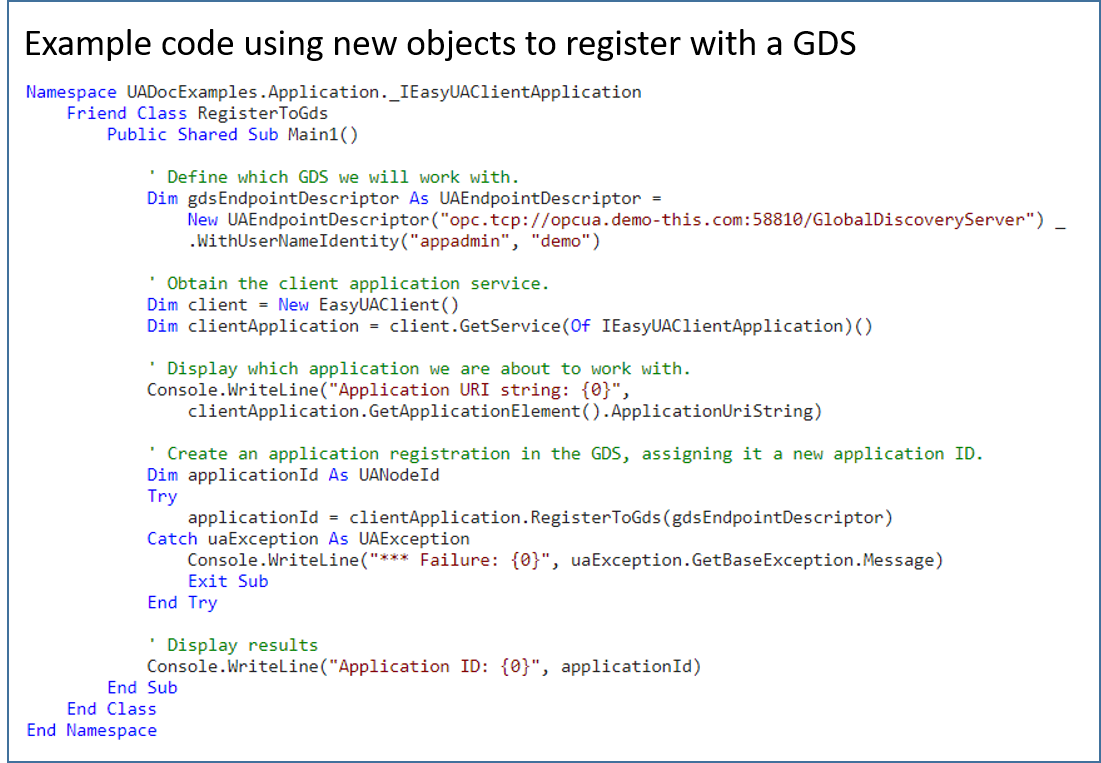 OPC Data Client Development Toolkit Update – UA Platforms, Security ...