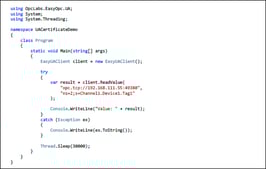 Exploring OPC UA - Configuring OPC Data Client for OPC UA Servers