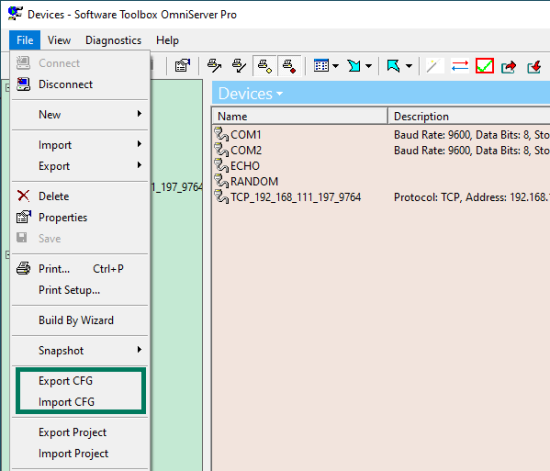 Easier Backup and Project Migration with OmniServer V3.2.0.10
