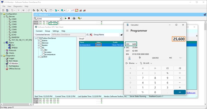 Did You Know? OmniServer Byte Order to Display Item Values Correctly