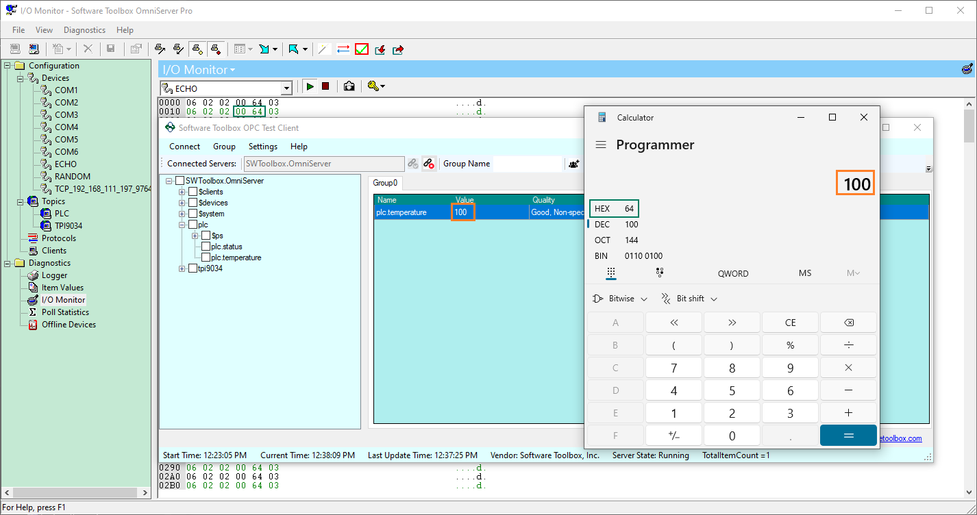 Did You Know? OmniServer Byte Order to Display Item Values Correctly